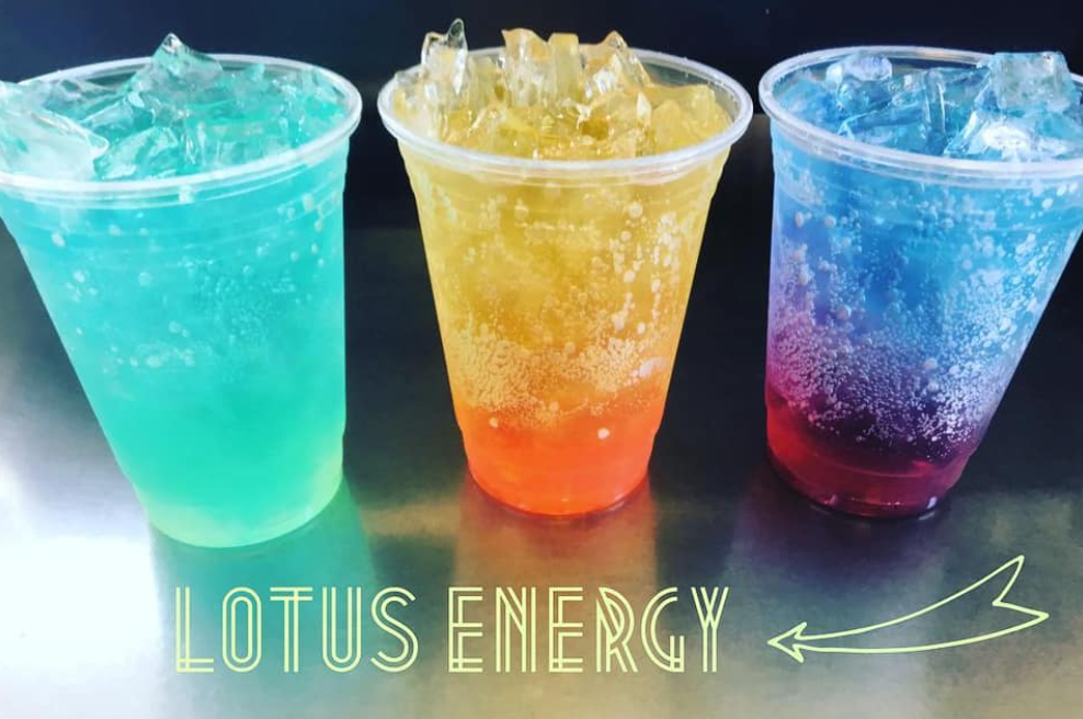 Lotus Energy Drink | Marva-Lous Day Donuts